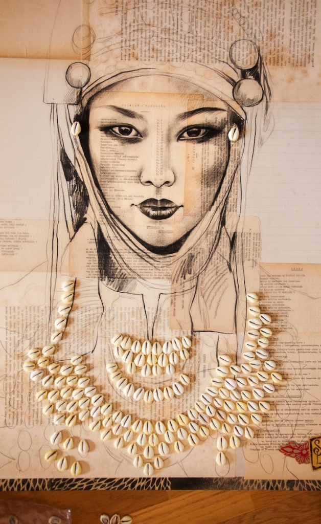 The Daily Muse: Stephanie Ledoux, Mixed Media Artist - elusivemu.se